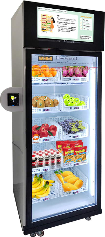 Smart Fridge Vending Machines by SUPR. FOOD KITCHEN